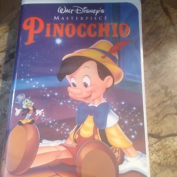 Other | Walt Disneys Masterpiece Pinocchio Vhs Video | Poshmark
